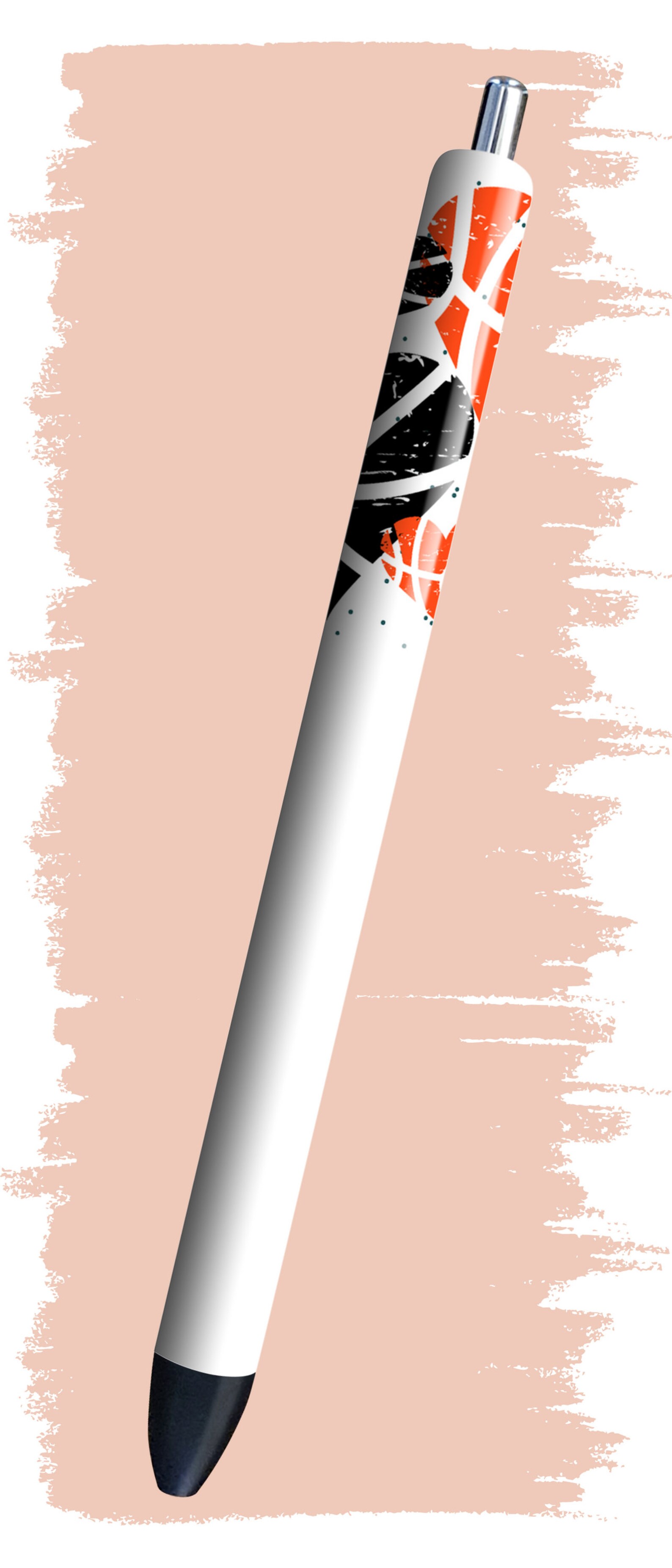 Basketball Pen Wraps Sports Pen Wrap Glitter Pen Wraps Cute | Etsy