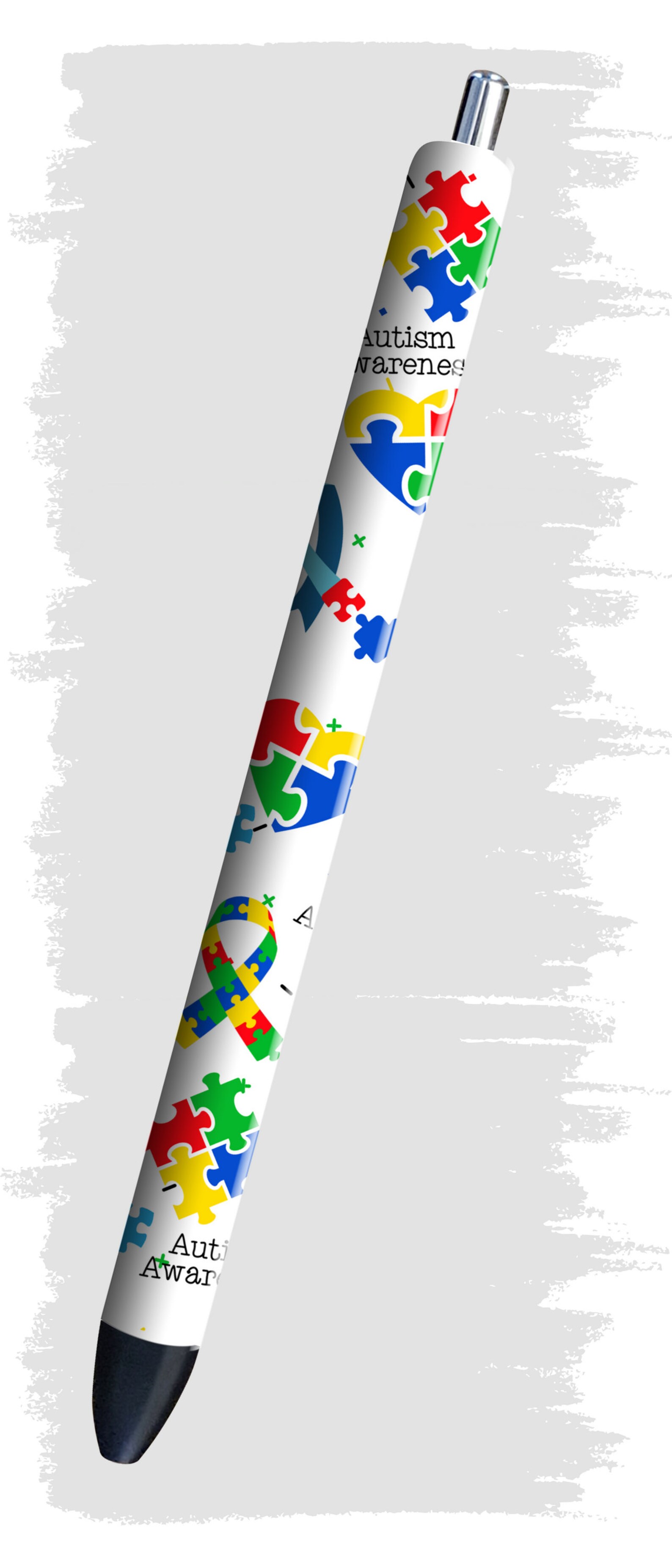 Autism Pen Wrap Autism Awareness Pen Wrap Pen Wrap Bundle - Etsy