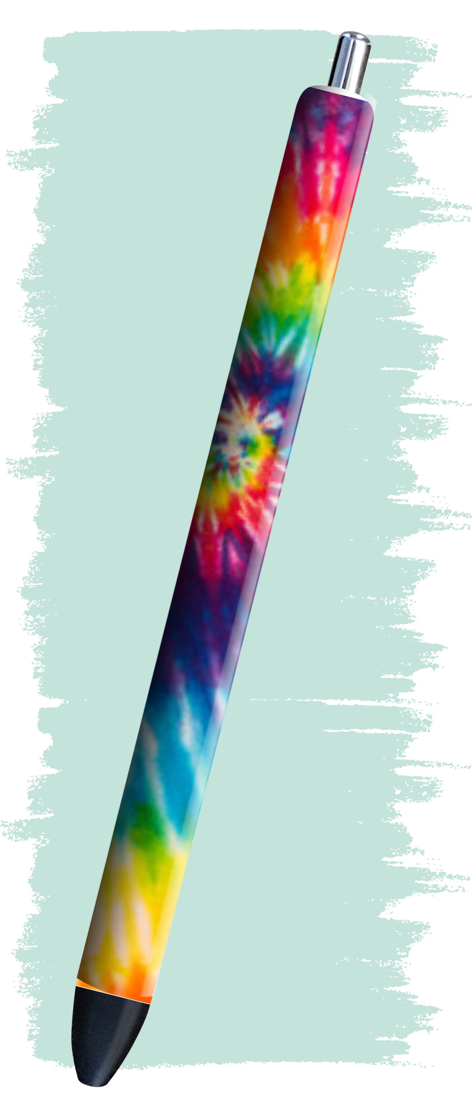 Tie Dye Pen Wrap Tye Dye Pen Wrap Tie Dye Pen Glitter Pen - Etsy