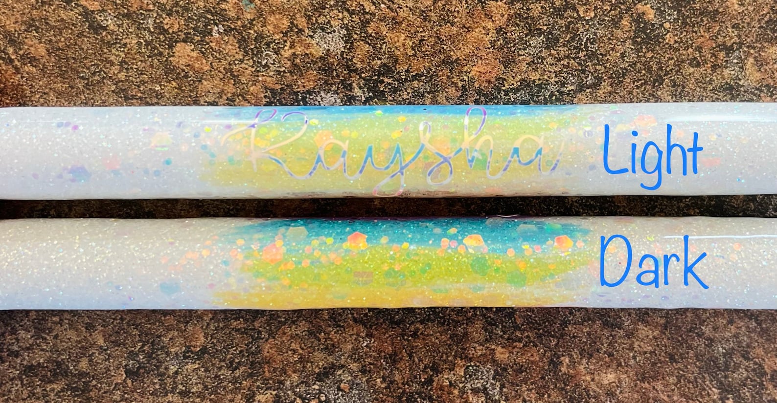 Unicorn Burst Pen Wrap Rainbow Pen Wrap Glitter Pen Wraps | Etsy