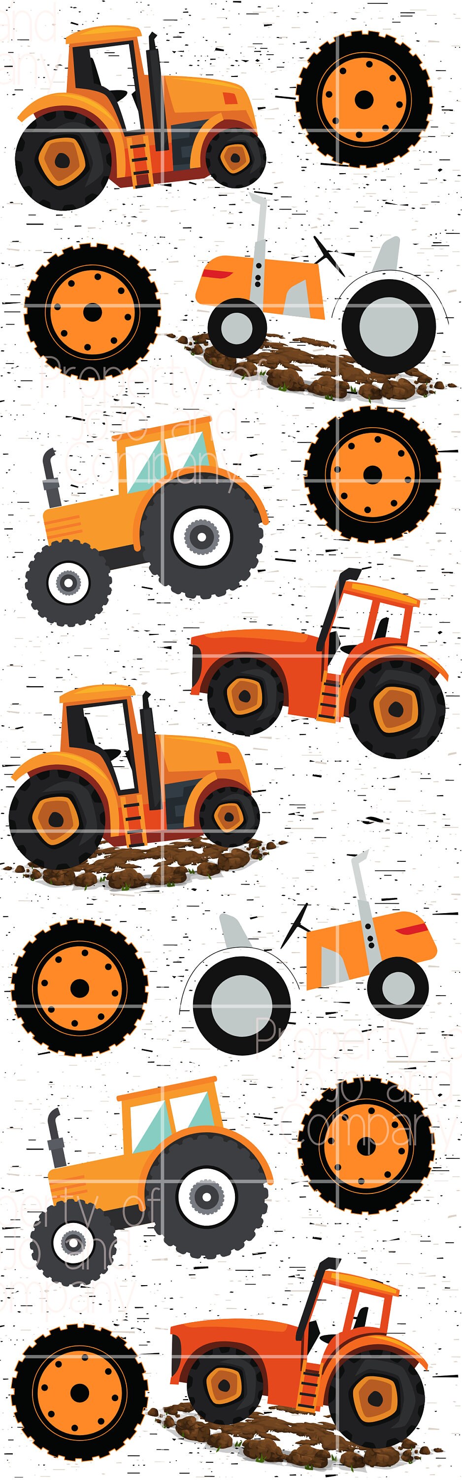 Tractor Pen Wrap, Orange Tractor Pen Wrap, Farm Pen Wrap, Epoxy Pen ...