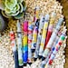 Ballet Pen Wrap, Dance Pen Wrap, Glitter Pen Wraps, Pointe Pen Wrap ...