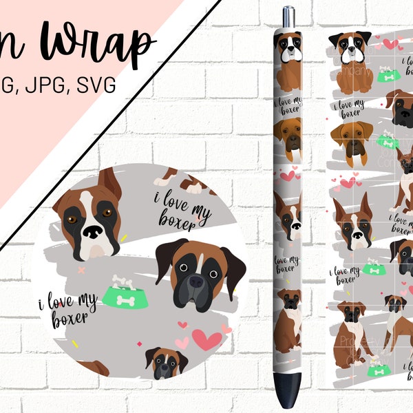 Boxer Dog Art - Etsy