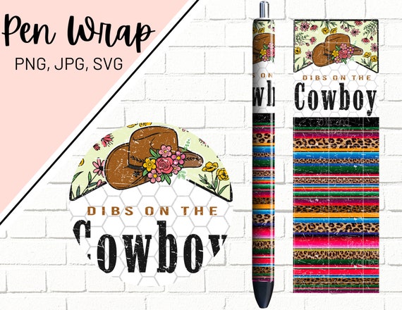 Country Western Pen Wrap Serape Pen Wrap Wildflower Pen - Etsy