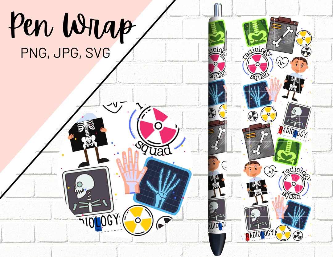 Radiology Pen Wrap, Medical Pen Wrap, Imaging Pen Wrap, Radiologist Pen ...