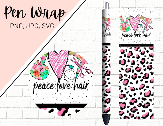 Stylist Pen Wrap Hair Stylist Pen Wrap Cosmetology Pen Wrap - Etsy