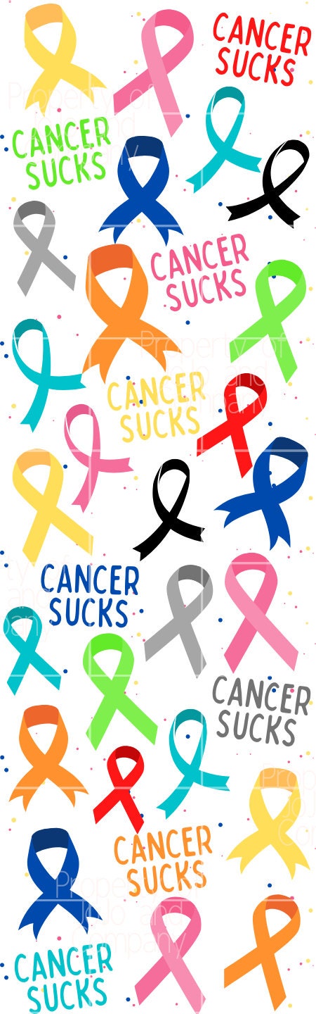 Cancer Ribbon Pen Wrap Cancer Awareness Pen Wrap Cancer - Etsy