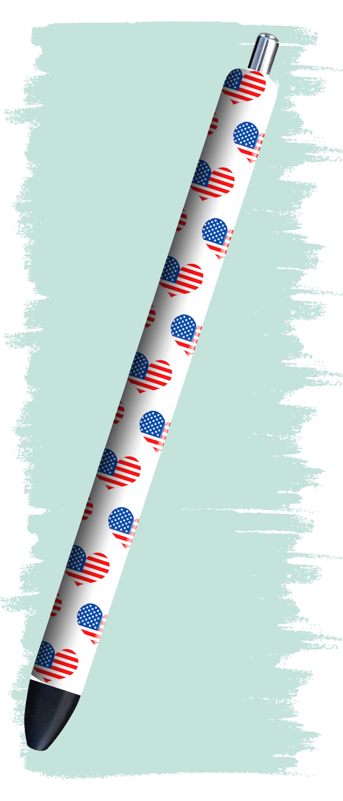Patriotic Pen Wrap Flag Pen Wrap USA Pen Wrap America Pen - Etsy
