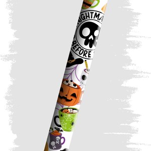Halloween Pen Wrap, Pumpkin Pen Wrap, Spooky Pen Wrap, Trick or Treat ...