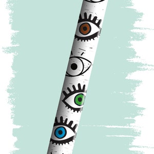 Optometry Pen Wrap, Eye Pen Wrap, Glitter Pen Wraps, Optician Pen Wrap ...