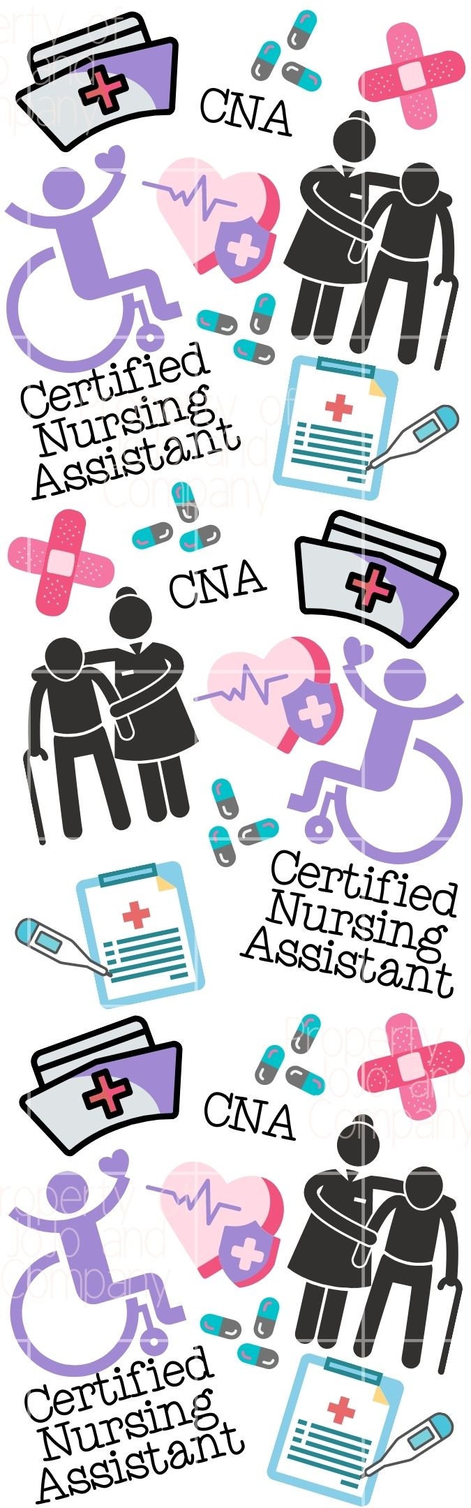 CNA Pen Wraps Certified Nursing Assistant Pen Wrap - Etsy