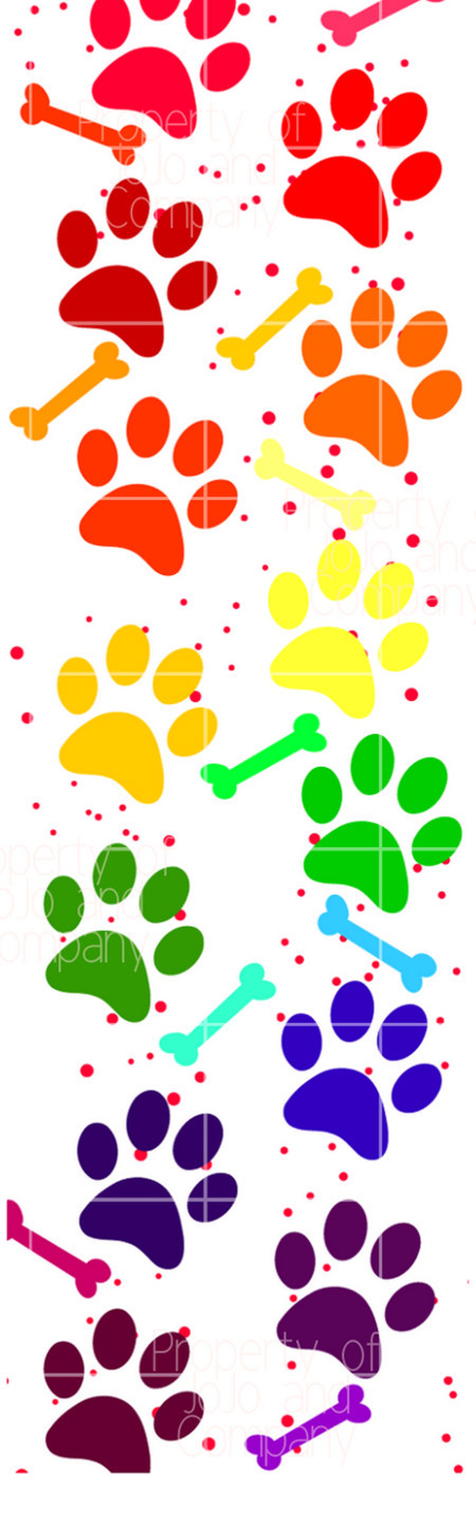 Dog Pen Wrap, Paw Print Pen Wrap, Glitter Pen Wraps, Animal Pen Wrap ...