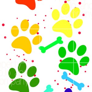 Dog Pen Wrap, Paw Print Pen Wrap, Glitter Pen Wraps, Animal Pen Wrap ...