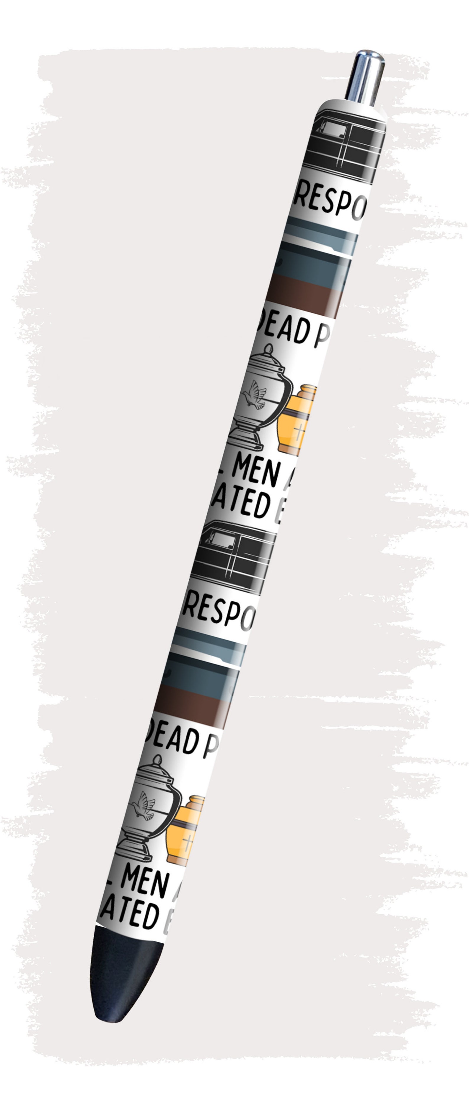 Funeral Director Pen Wrap Mortician Pen Wrap Funeral Pen | Etsy