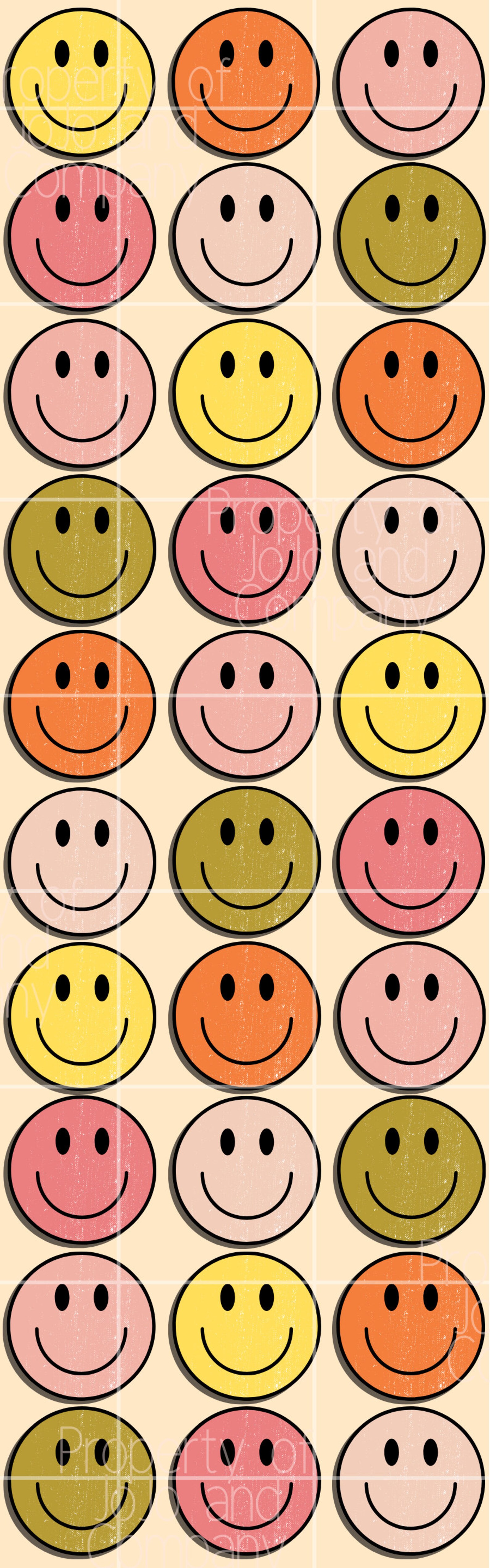 Happy Face Pen Wrap Retro Pen Wrap Smiley Face Pen Wrap - Etsy