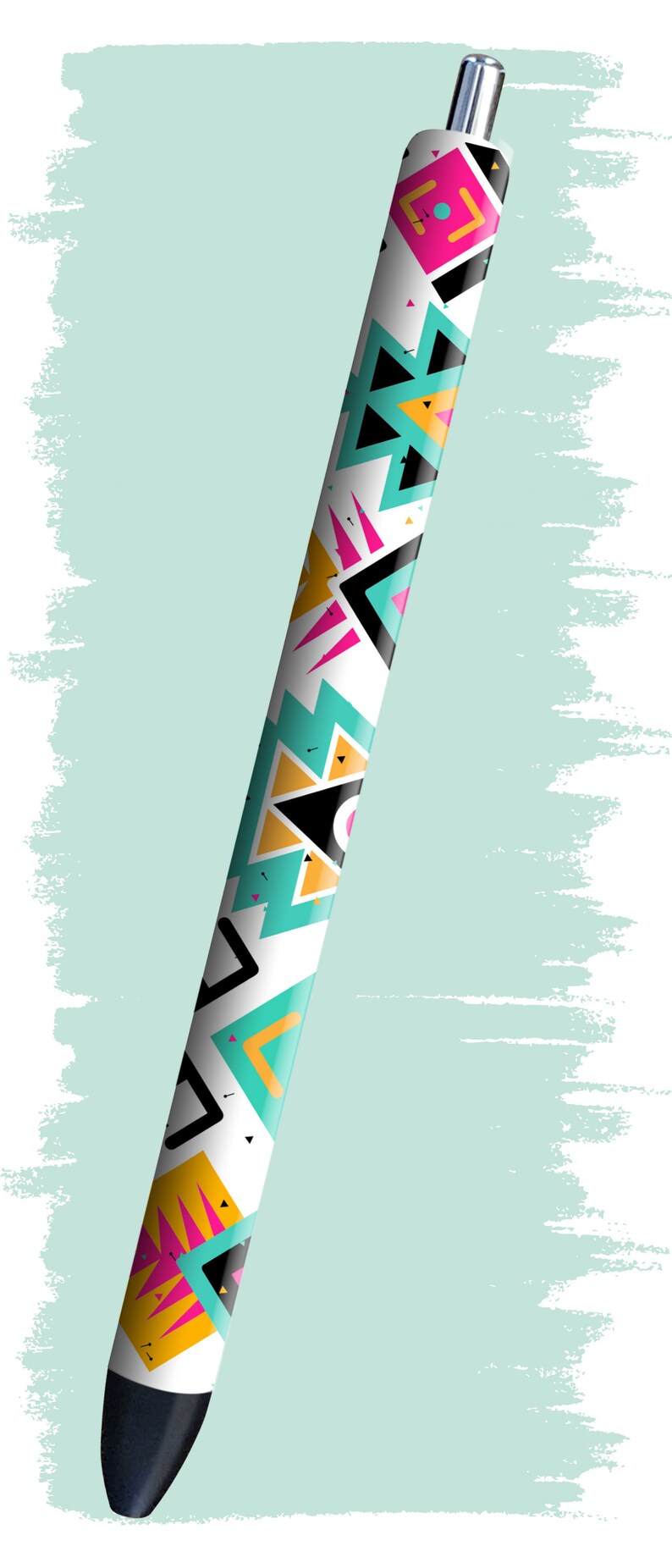 Aztec Pen Wrap Tribal Pen Wrap Glitter Pen Wrap - Etsy