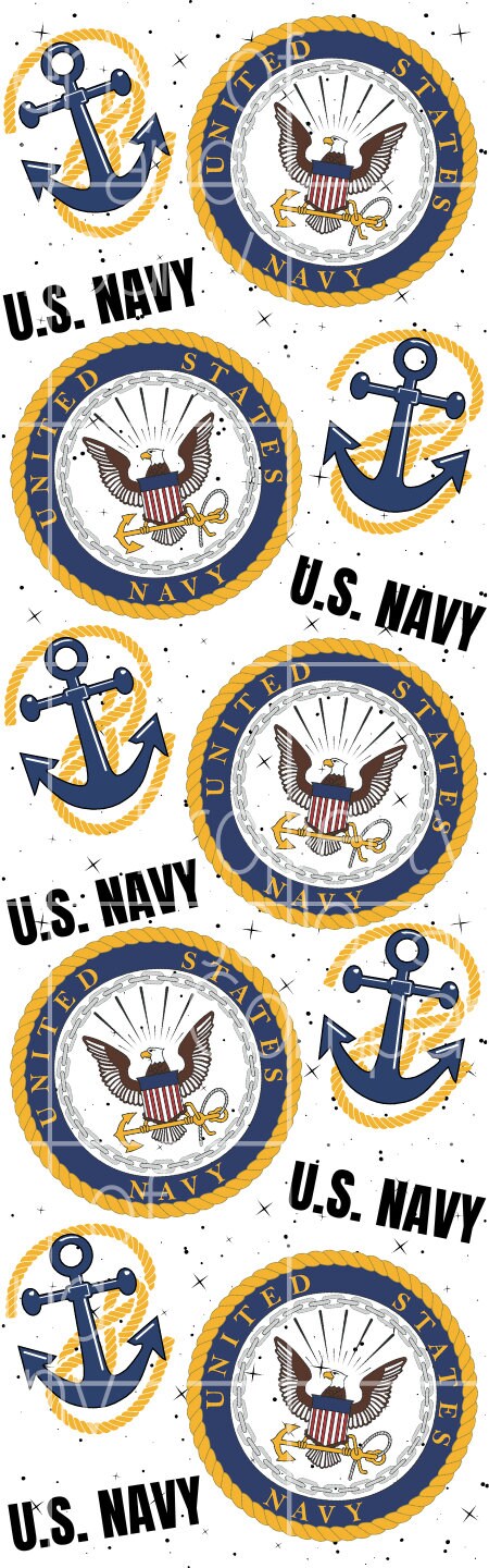 U.S. Navy Pen Wrap, Military Pen Wraps, Navy Pen Wrap, Epoxy Pen Wrap ...