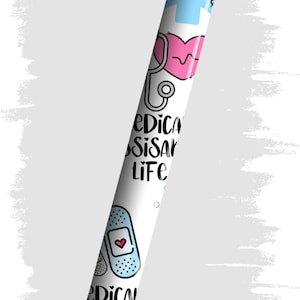 CMA Pen Wraps, Certified Medical Assistant Pen Wrap, Nurse's Pen Wrap ...