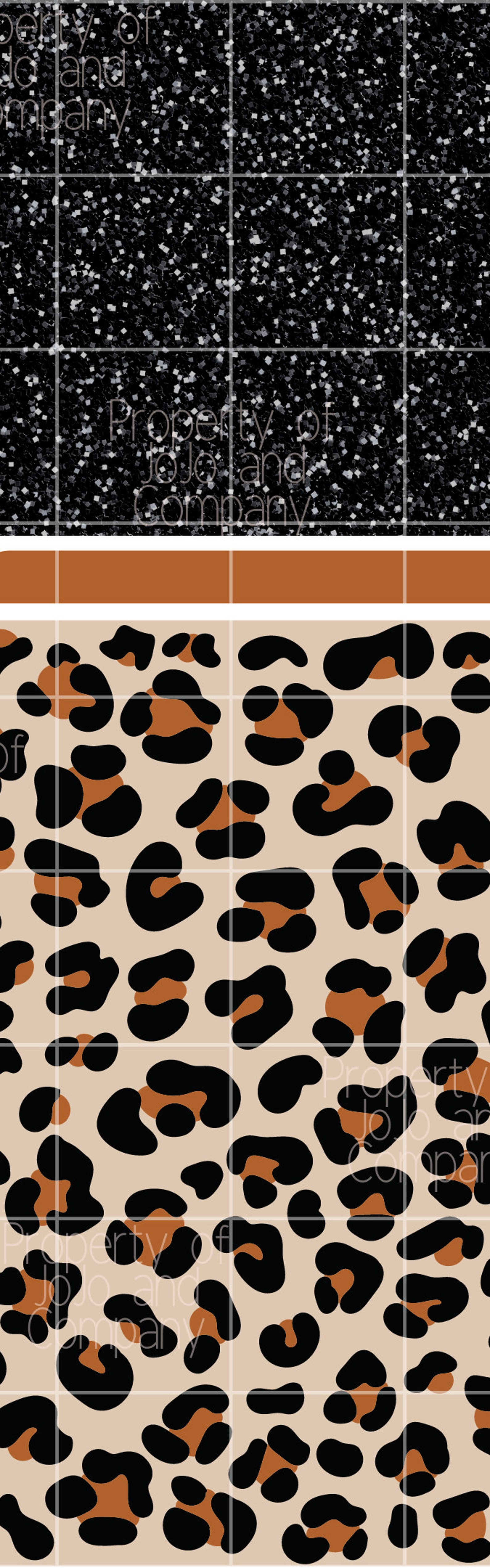Cheetah Pen Wrap Glitter Pen Wrap Cheetah Print Pen Wrap - Etsy
