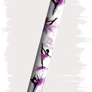 Ballet Pen Wrap, Dance Pen Wrap, Glitter Pen Wraps, Pointe Pen Wrap ...