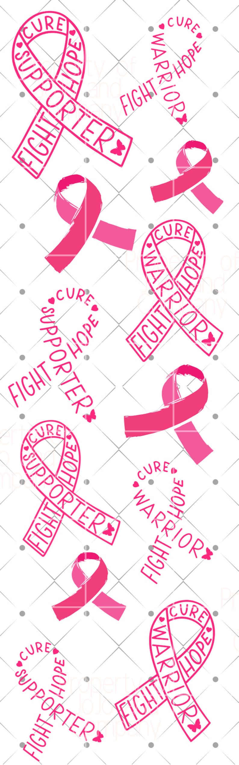 Breast Cancer Pen Wrap Pink Ribbon Pen Wrap Mammography Pen - Etsy