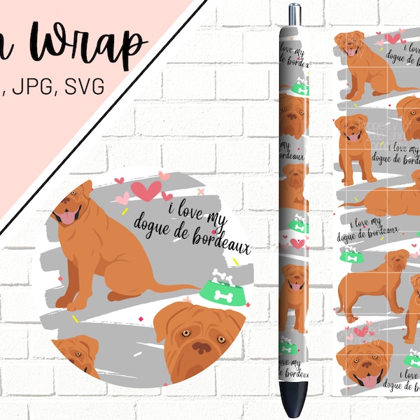 Dogue De Bordeaux Svg - Etsy