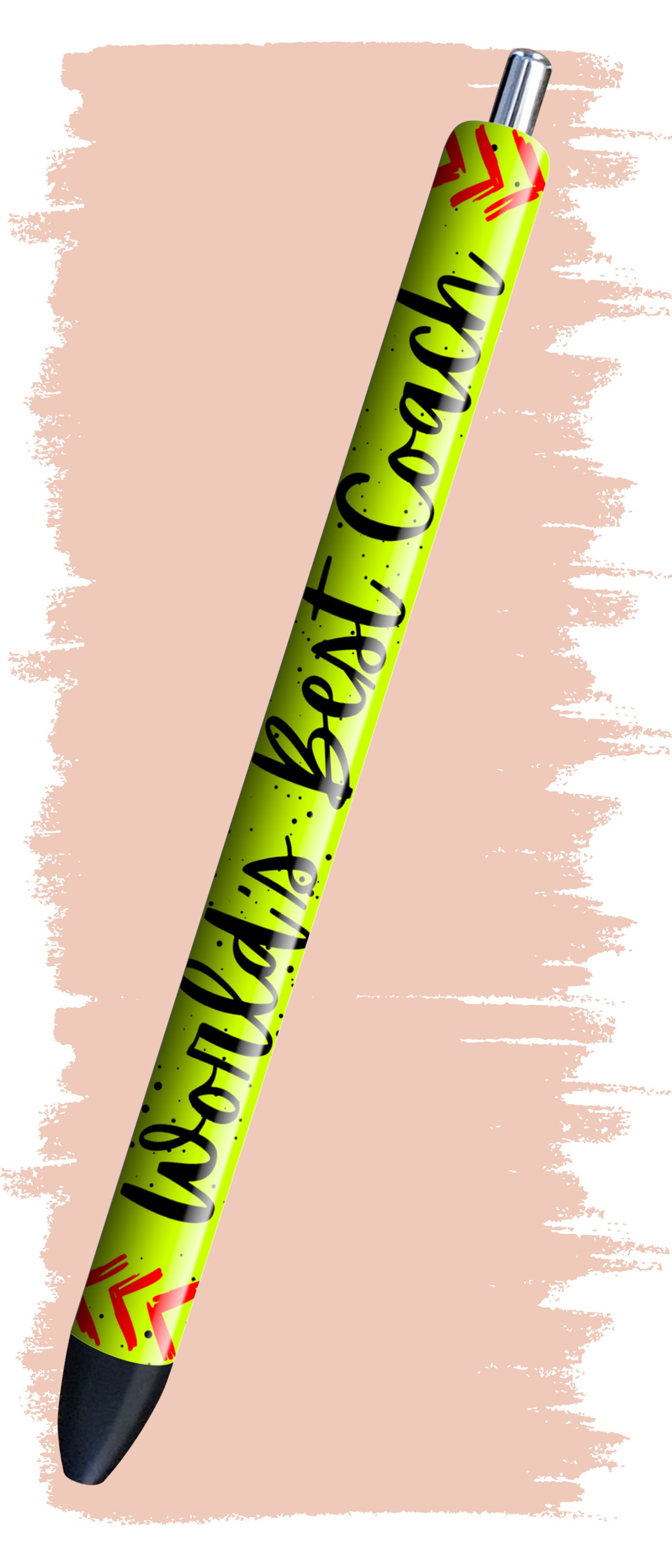 Softball Pen Wrap Sports Pen Wrap Glitter Pen Wrap Softball - Etsy