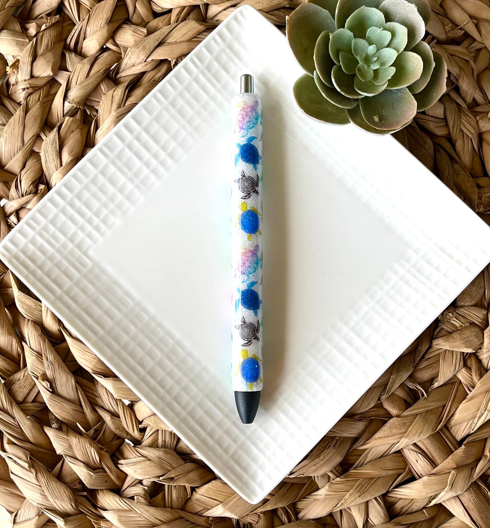 Sea Turtle Pen Wrap, Ocean Pen Wrap, Turtle Pen Wrap, Sea Turtles Pen ...