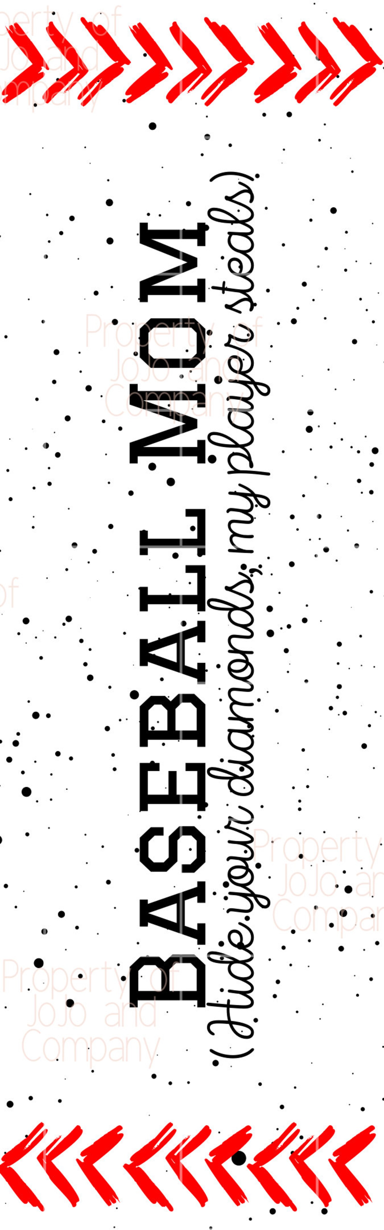 Baseball Pen Wrap Sports Pen Wraps Glitter Pen Wraps - Etsy