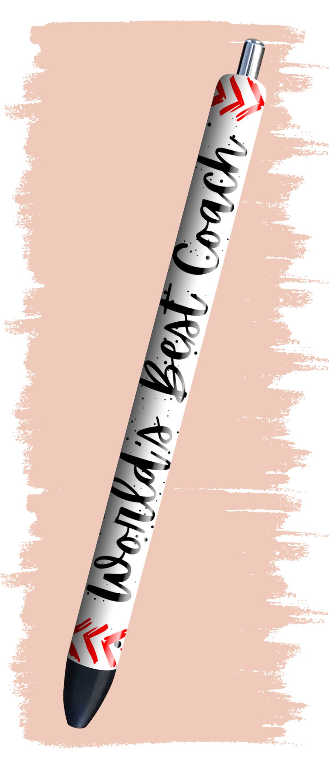 Softball Pen Wrap, Sports Pen Wrap, Baseball Pen Wrap, Softball Coach ...