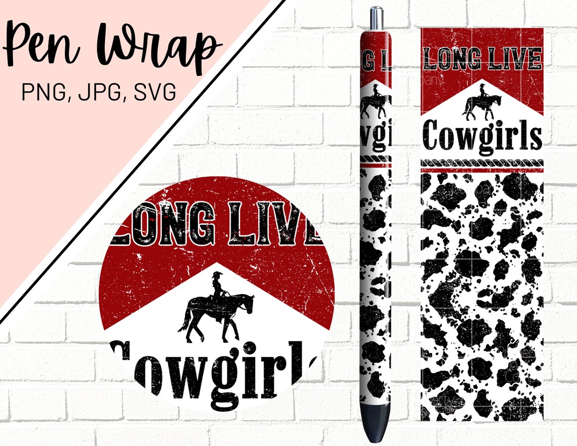 Country Western Pen Wrap Cowboy Pen Wrap Desert Pen Wrap - Etsy