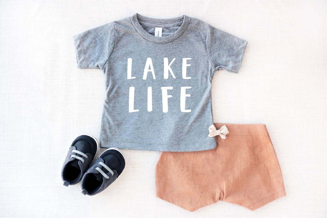 Lake Life Shirt, Toddler Clothes, Baby Clothes, Boys and Girls Clothes ...
