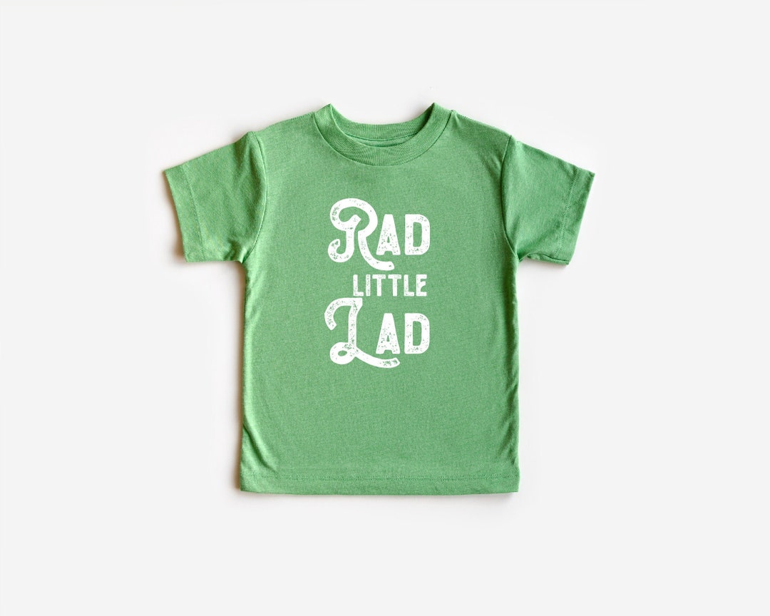 Rad Little Lad Shirt, St Patricks Day Shirt, Baby Clothes, Toddler ...