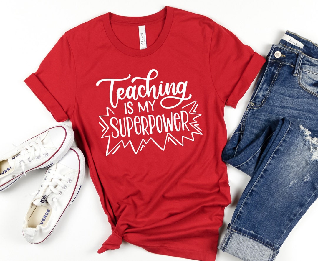 Teaching is My Superpower SVG PNG | Teacher Life Svg | Teacher Cut File ...