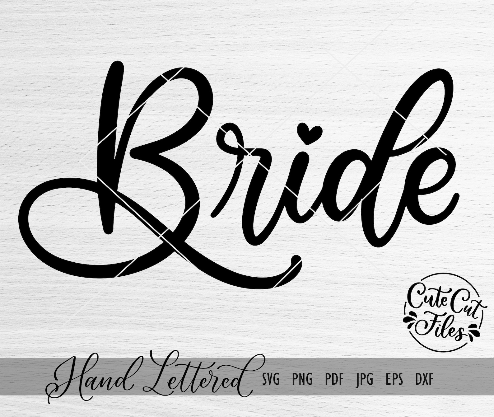 Bride SVG PNG DXF Bride Cut File Bride Clipart Wedding | Etsy