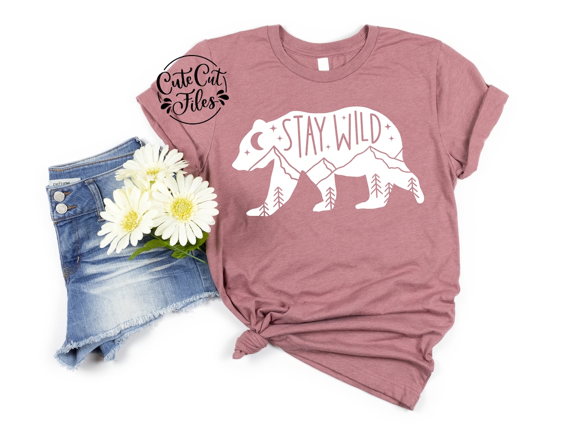 Stay Wild SVG PNG | Adventure Awaits SVG | Camping Svg | Hiking ...