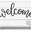 Welcome Rounded SVG PNG | Curved Welcome SVG | Welcome Mat Svg ...