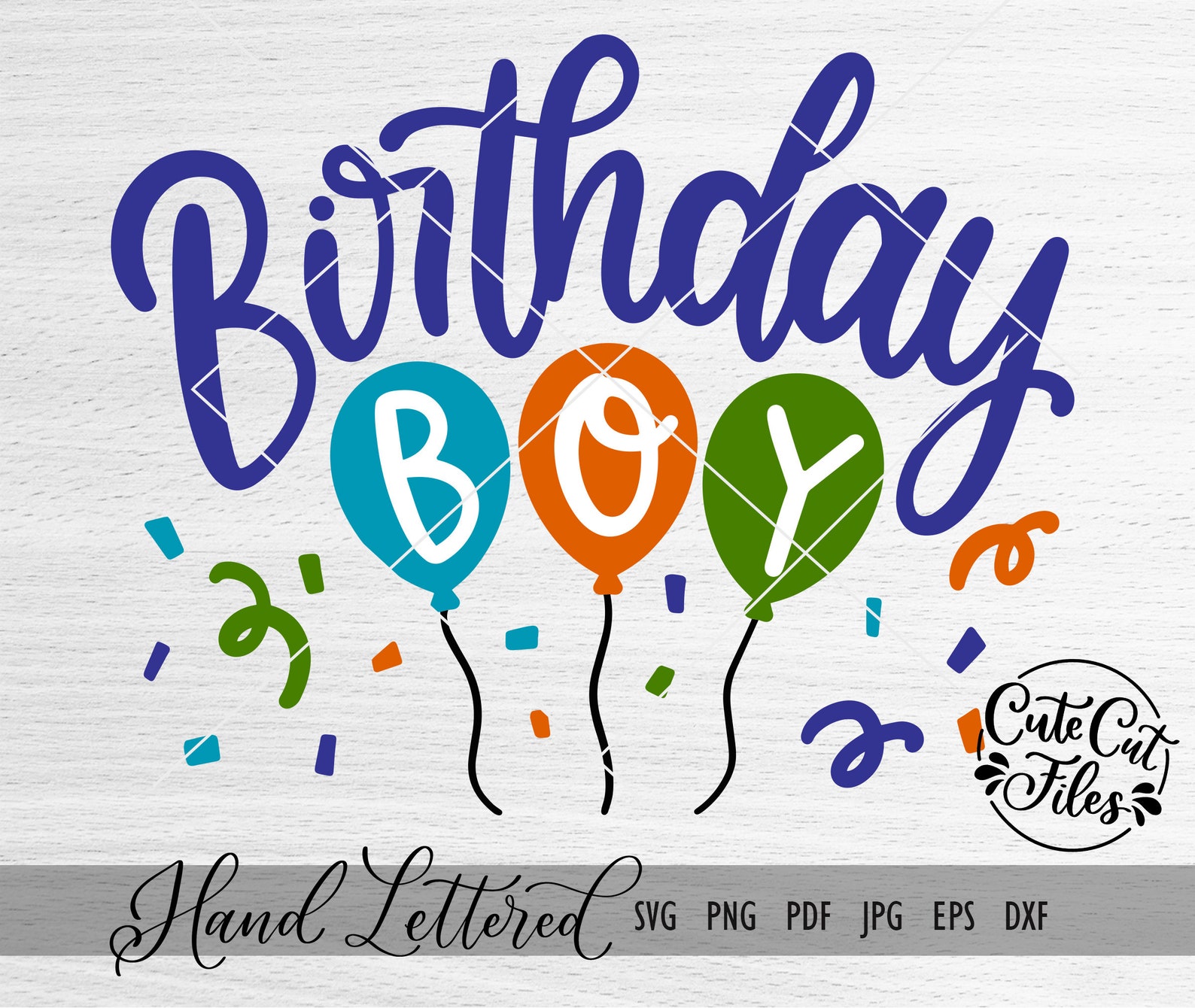 Birthday Boy SVG PNG DXF | Birthday Bundle Svg | Happy Birthday Svg ...