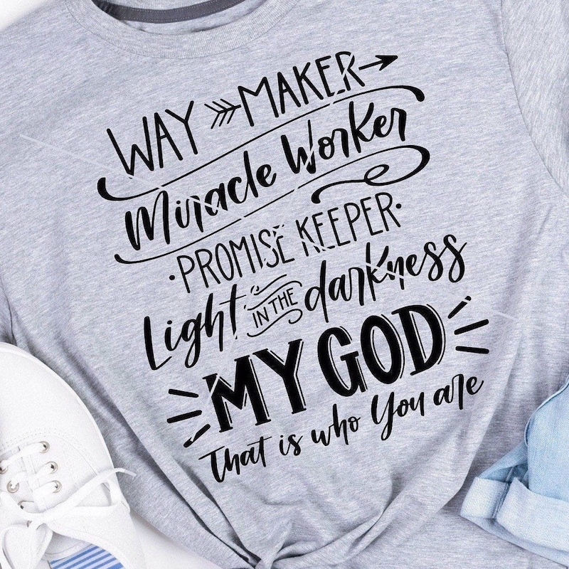 Way Maker Svg - Etsy