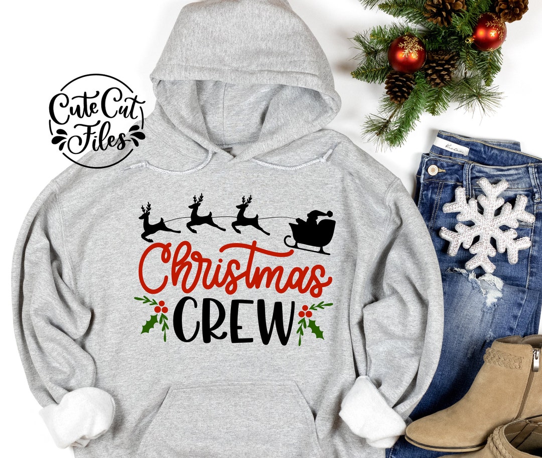 Christmas Crew SVG PNG DXF | Christmas Squad Svg | Matching Christmas ...
