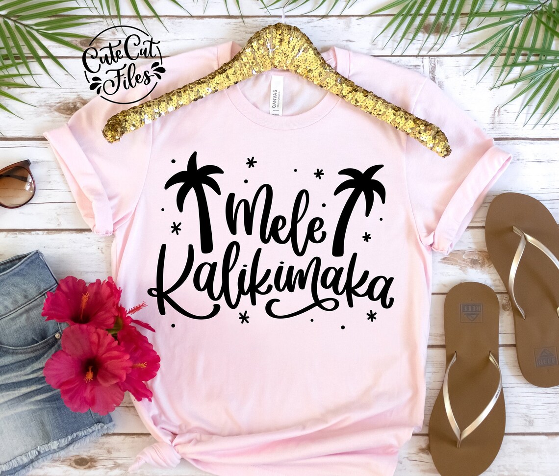 Mele Kalikimaka SVG PNG DXF | Merry Christmas Svg | Hawaiian Christmas ...