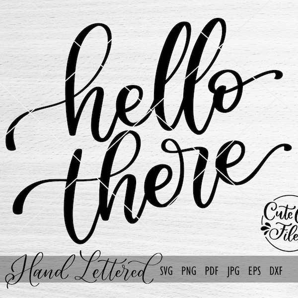 Hello There Clipart - Etsy