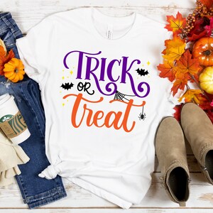 Trick or Treat SVG PNG DXF | Trick or Treat Spiderweb Svg | Halloween ...