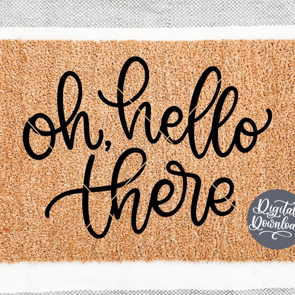 Oh Hello Sign - Etsy