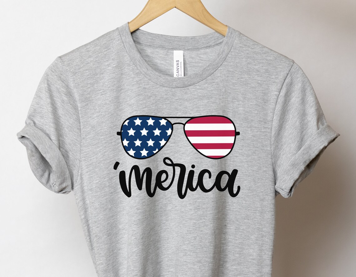 America SVG PNG DXG 'merica Svg Aviators Svg July | Etsy