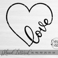 Gray Heart Svg, 4 Piece Svg Bundle, Light Gray Hearts Clipart Png Pdf ...