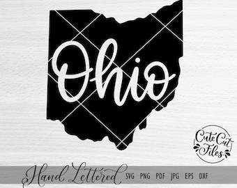 Ohio State Dxf File | Etsy