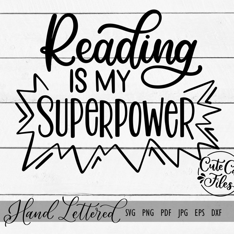 Reading Svg - Etsy