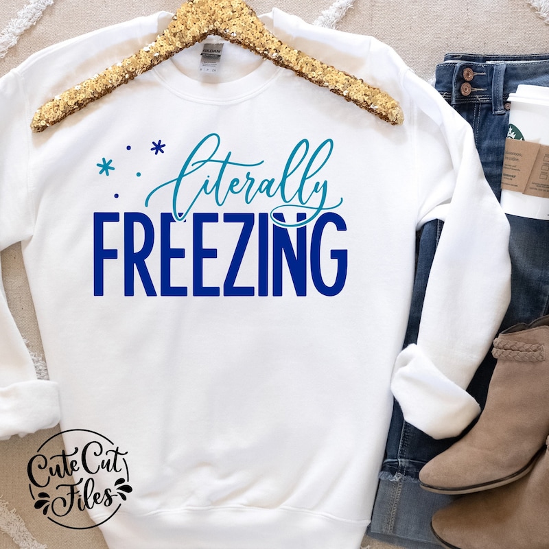 Freezing Svg - Etsy