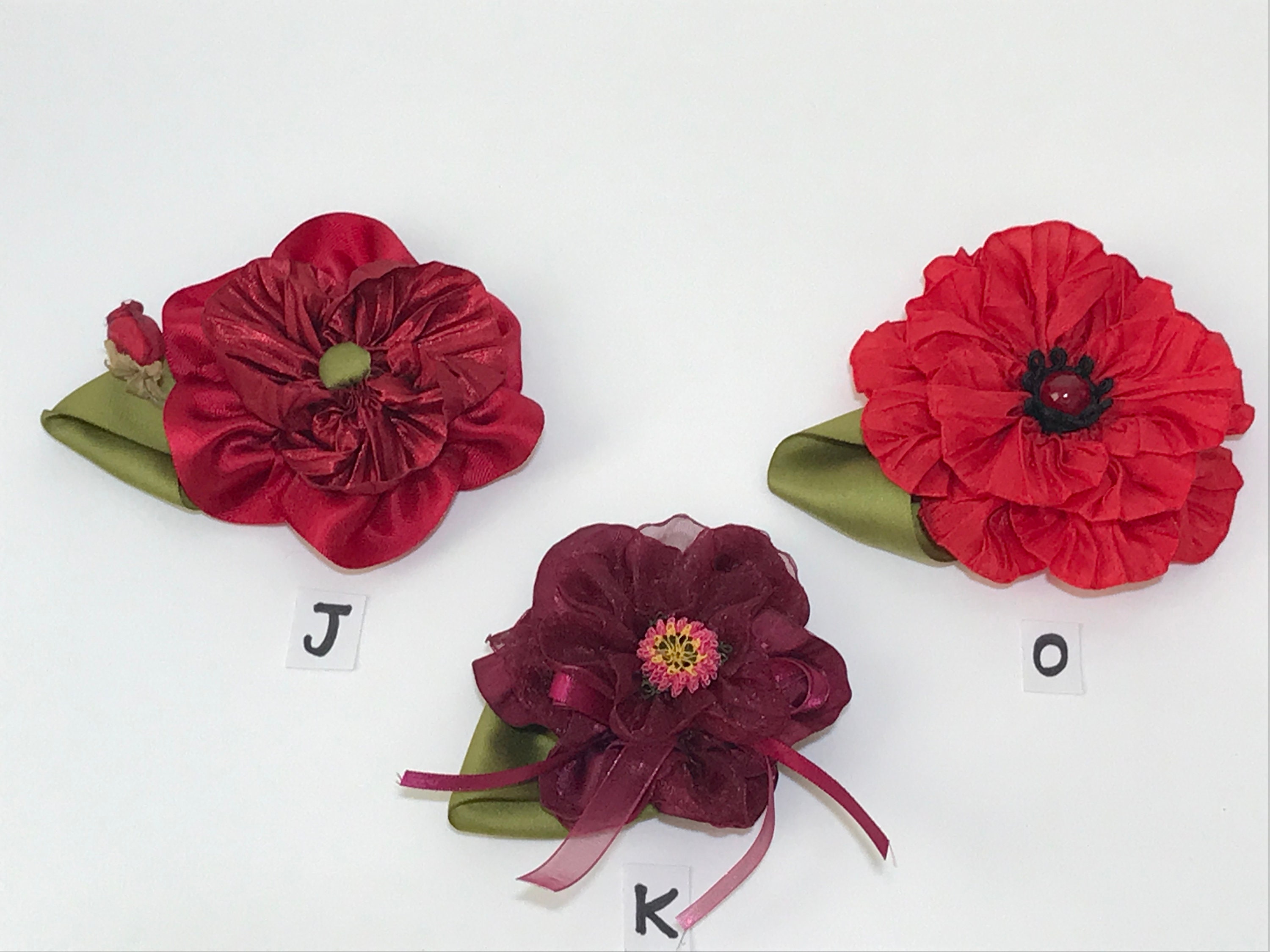 Flower for Hat, Ribbon Flower, Millinery Flower, Hat Decoration ...